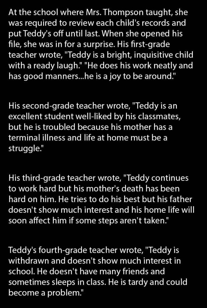 This Teacher Was About To Fail A Student But His File Revealed The ...