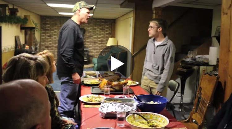 Things Get Awkward As An Angry Son Freaks Out On His Dad During ...