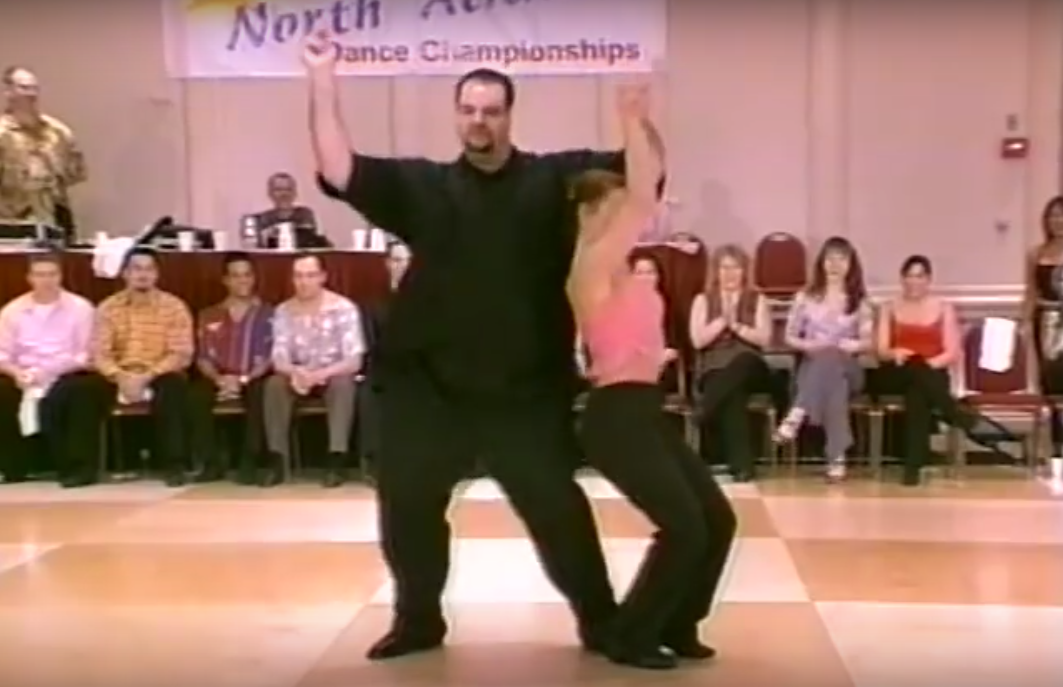 Overweight Dancer Blows The Crowd Away With Phenomenal Swing Routine